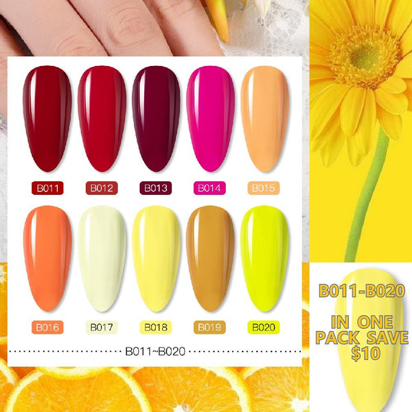 ROSALIND Mini Soak Off Gel Polish Bright For Nail Art Design LED/UV La
